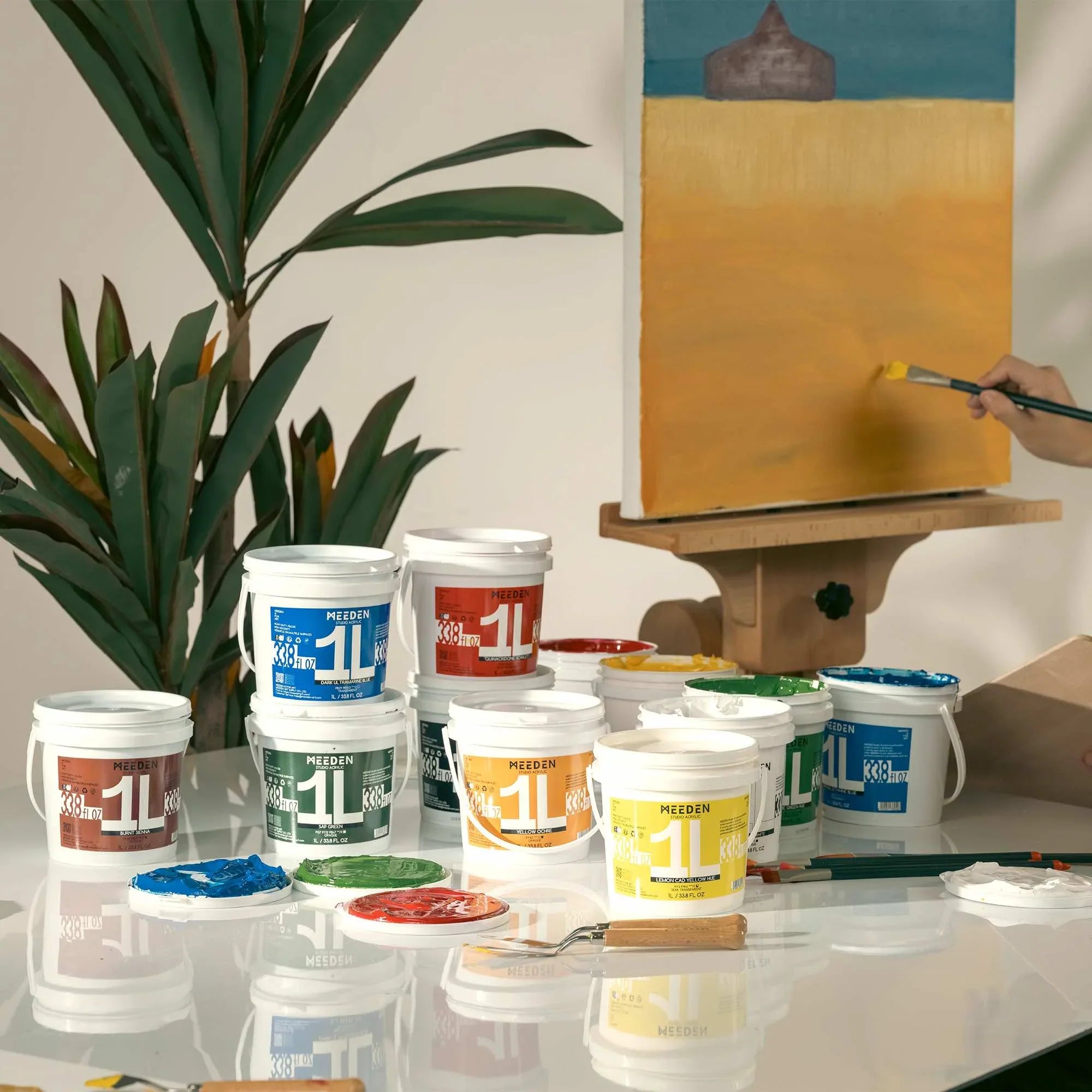 Paints For Oil, Watercolor, Acrylic Painting-MEEDEN Art