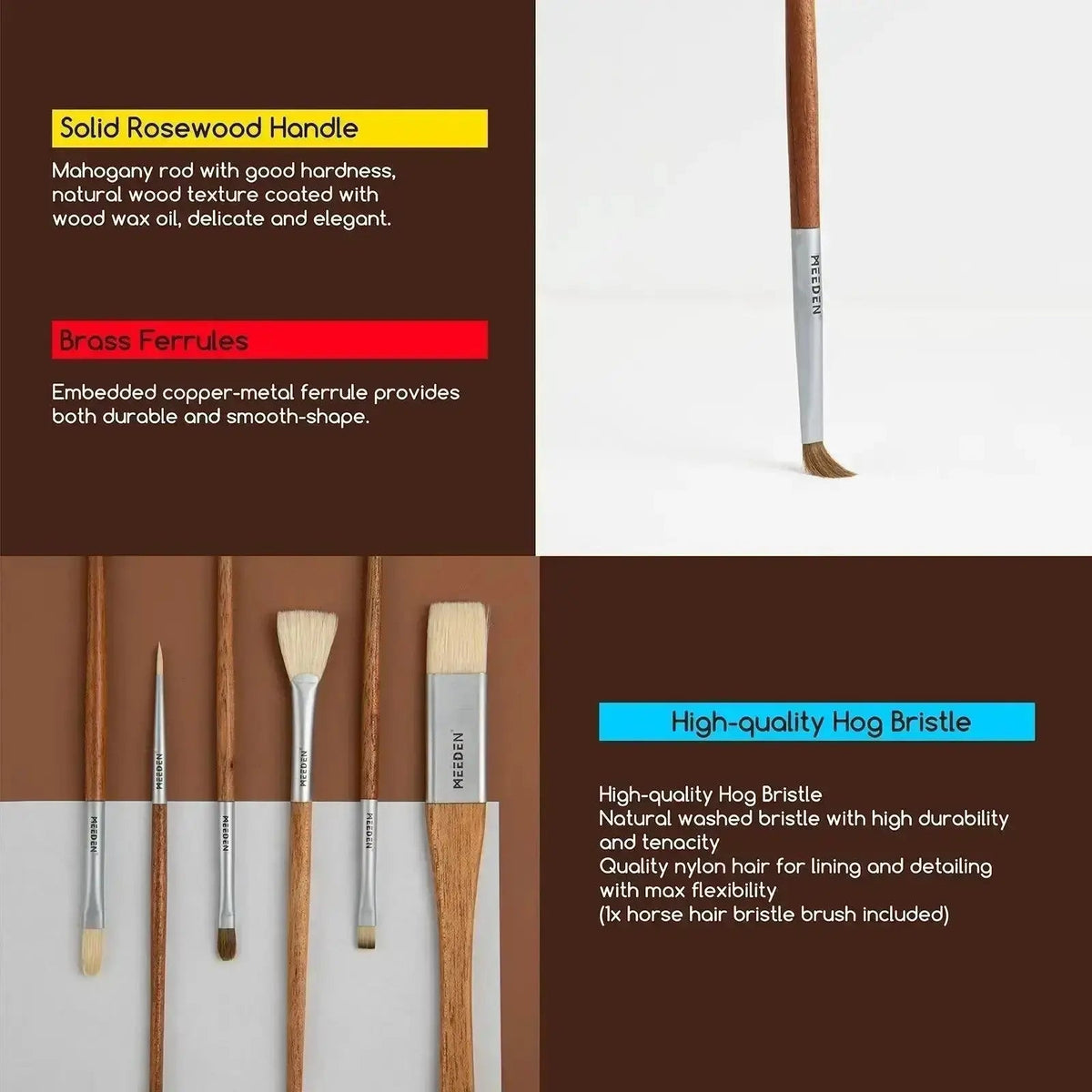 MEEDEN Artist Oil Painting Set, 7x100ml/3.38oz - MEEDEN ART